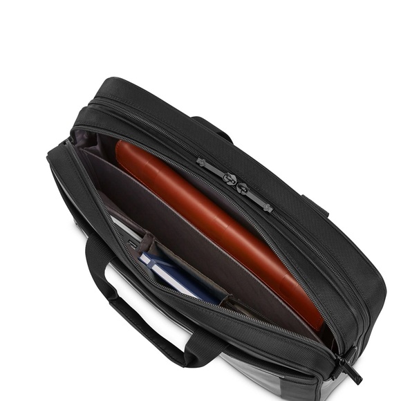 Samsonite | Bags | Samsonite Executive Leather Brief Laptop Bag With 56 ...